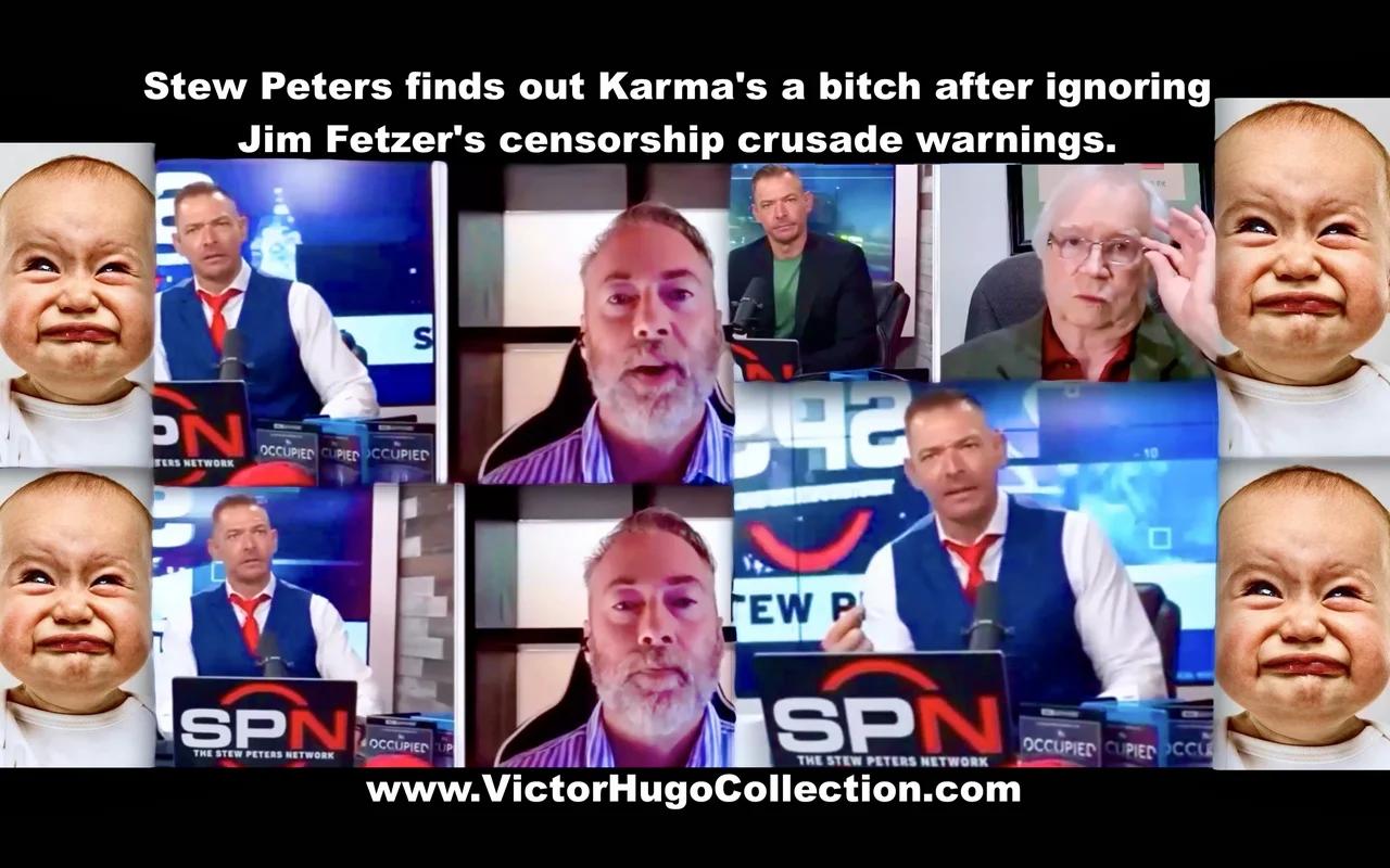Stew Peters Whines To Dollar Vigilante About Censorship After Ignoring ...