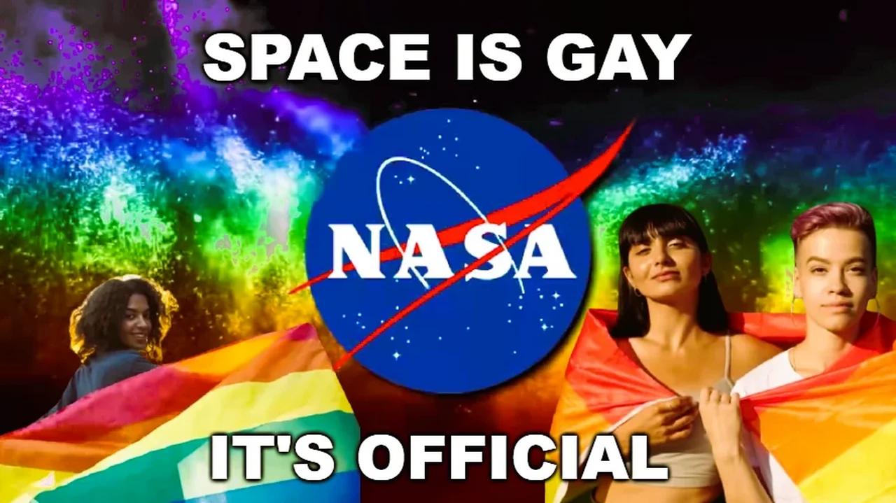 SPACE IS GAY - Bending The boundaries Of Space - NASA's Gender Agender