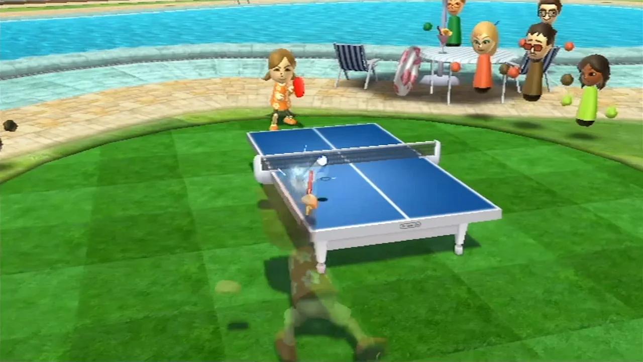 Wii Sports Resort - Table Tennis Match