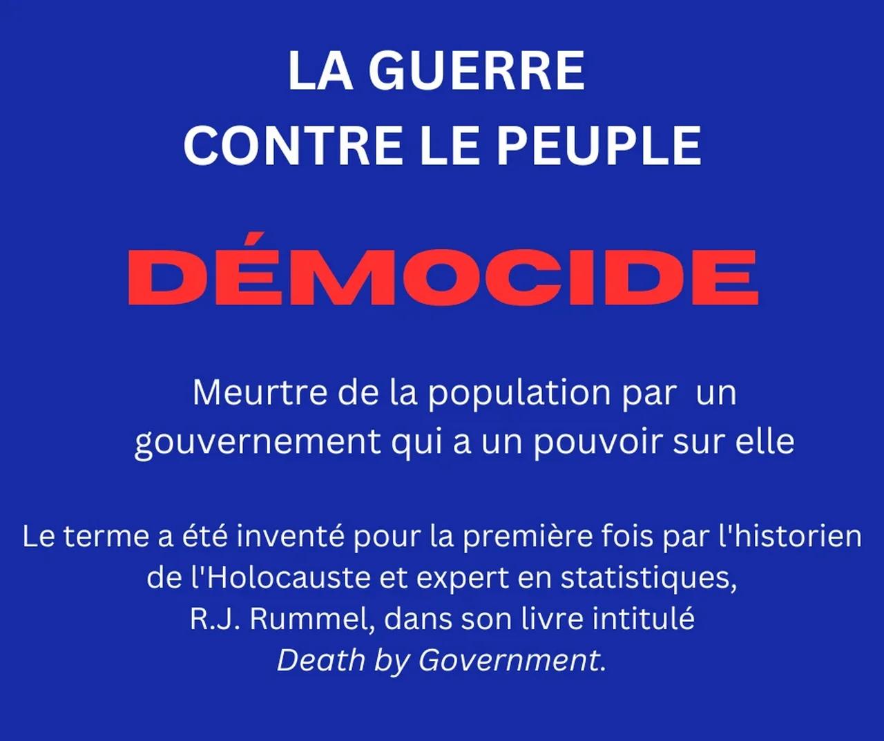Définition de démocide