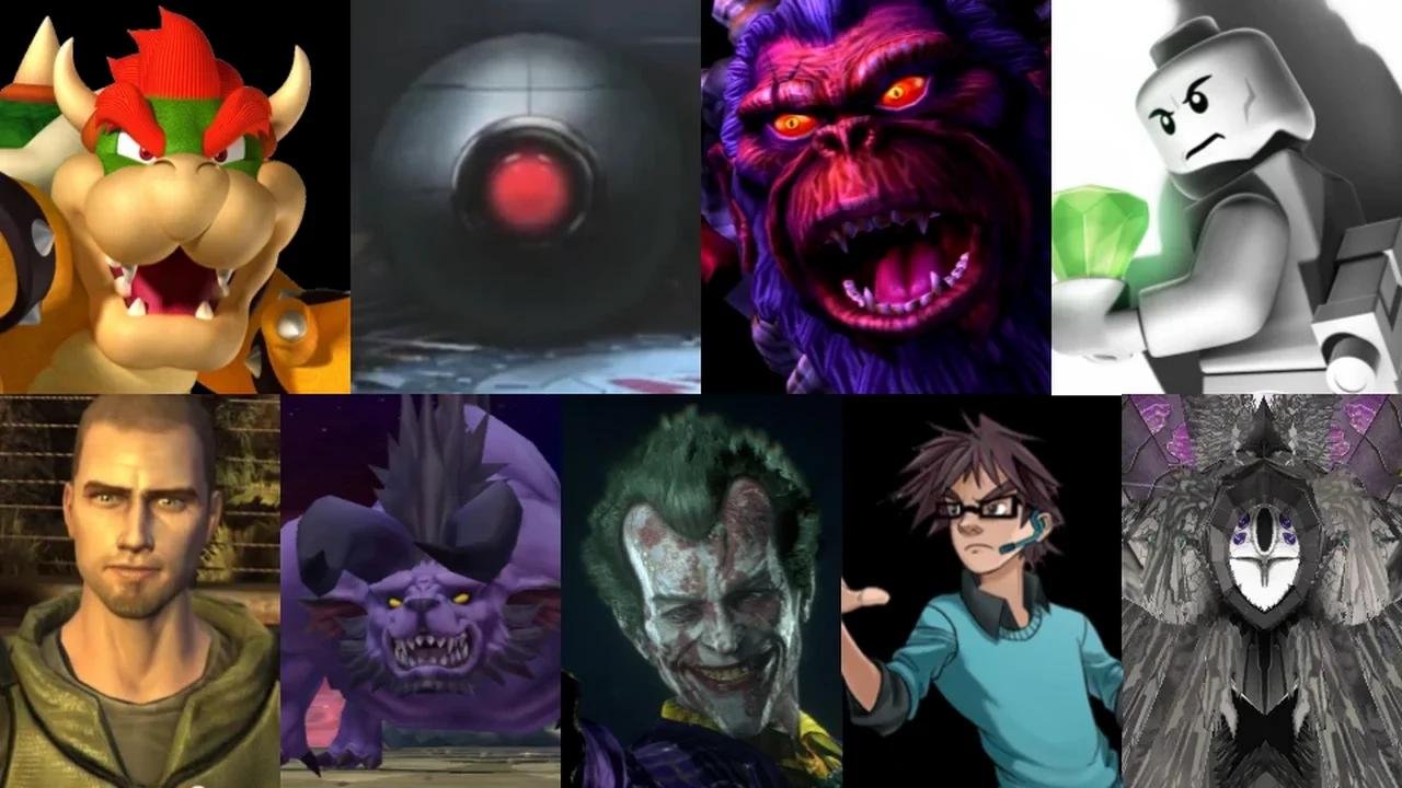 Defeats of My Favorite Video Game Villains part 1 (Updated)