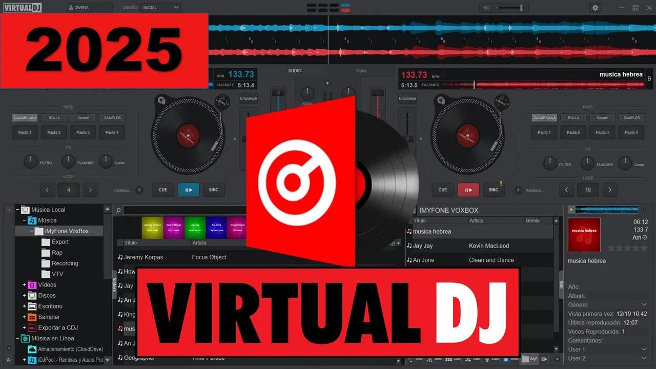 Descargar e Instalar Nuevo VIRTUAL DJ 2025 Actualizado 100 Full