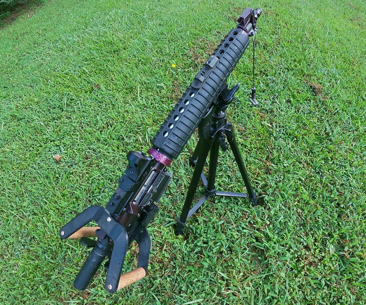 AR15 DSMG Spade Grip Demo