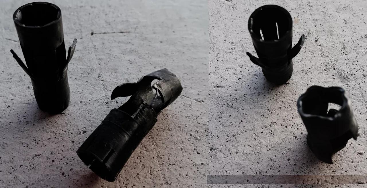 fired 3d printed tpu fed flite control wad