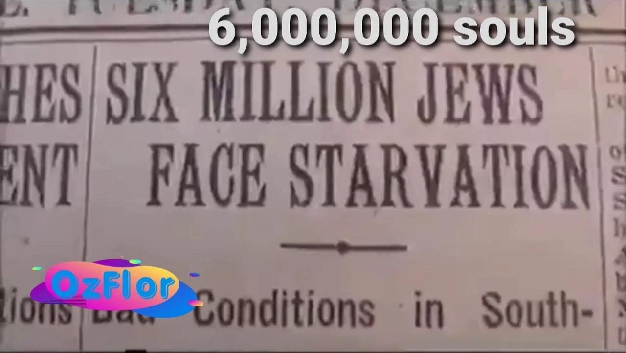 6,000,000 jews souls - 6 Gorillion