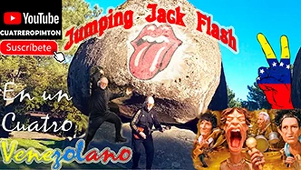 Cuatro Venezolano - Jumping Jack Flash - Rolling Stones - El saltarin ...