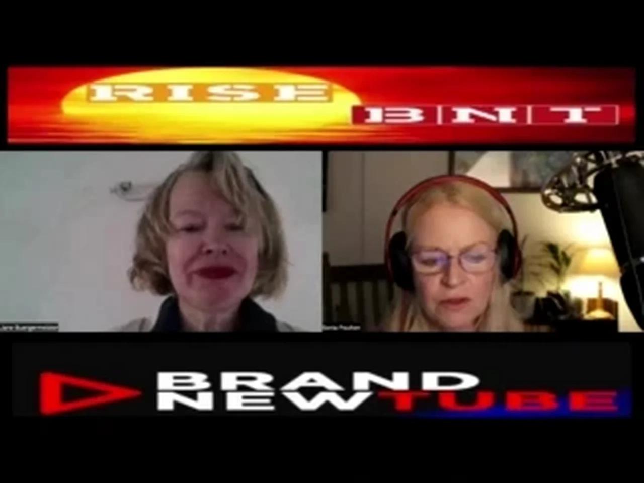 Jane Burgermeister with Sonia Poulton on BNT Rise 9.9.22