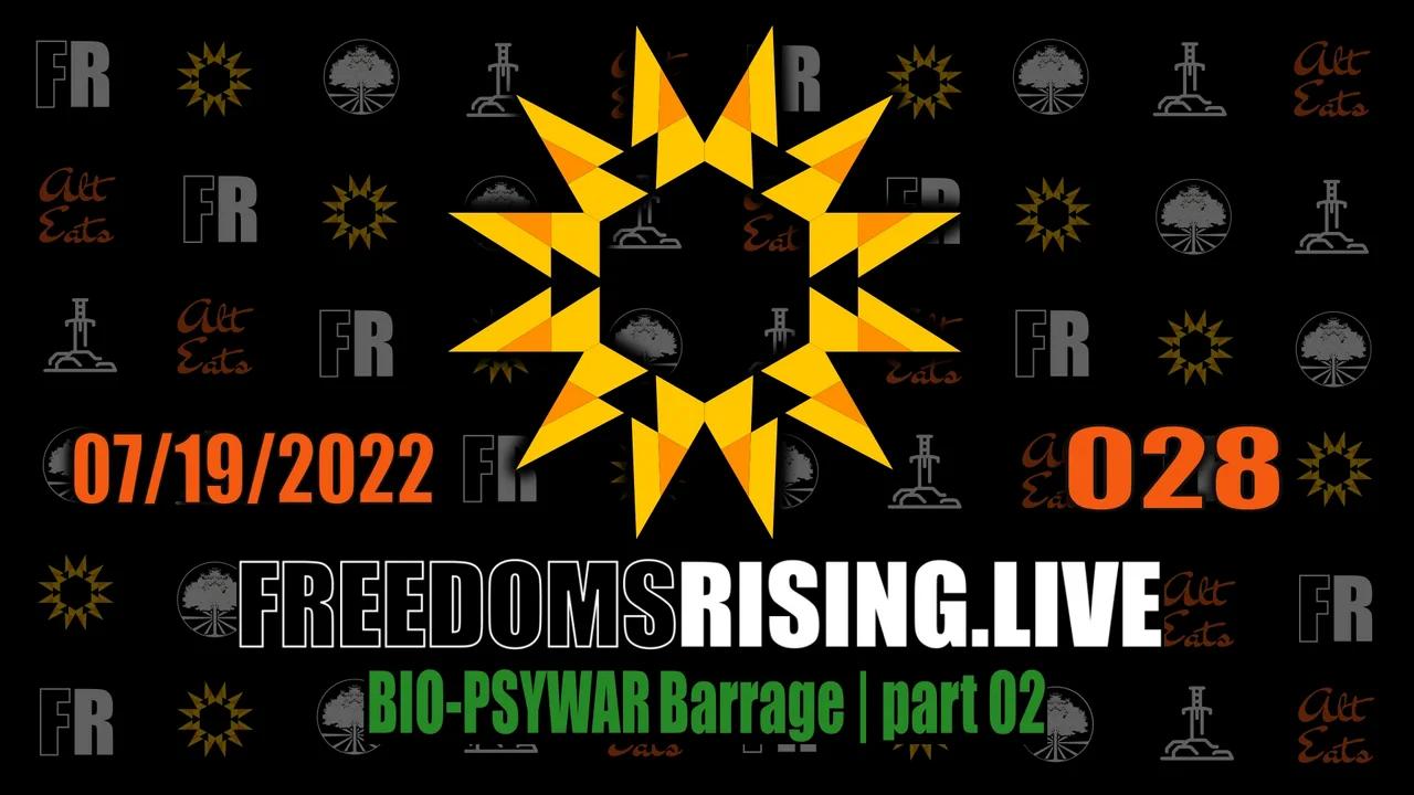 Wake Up, Freedom is on the Rise | Bio-PsyWar Barrage part 02 | Freedom ...