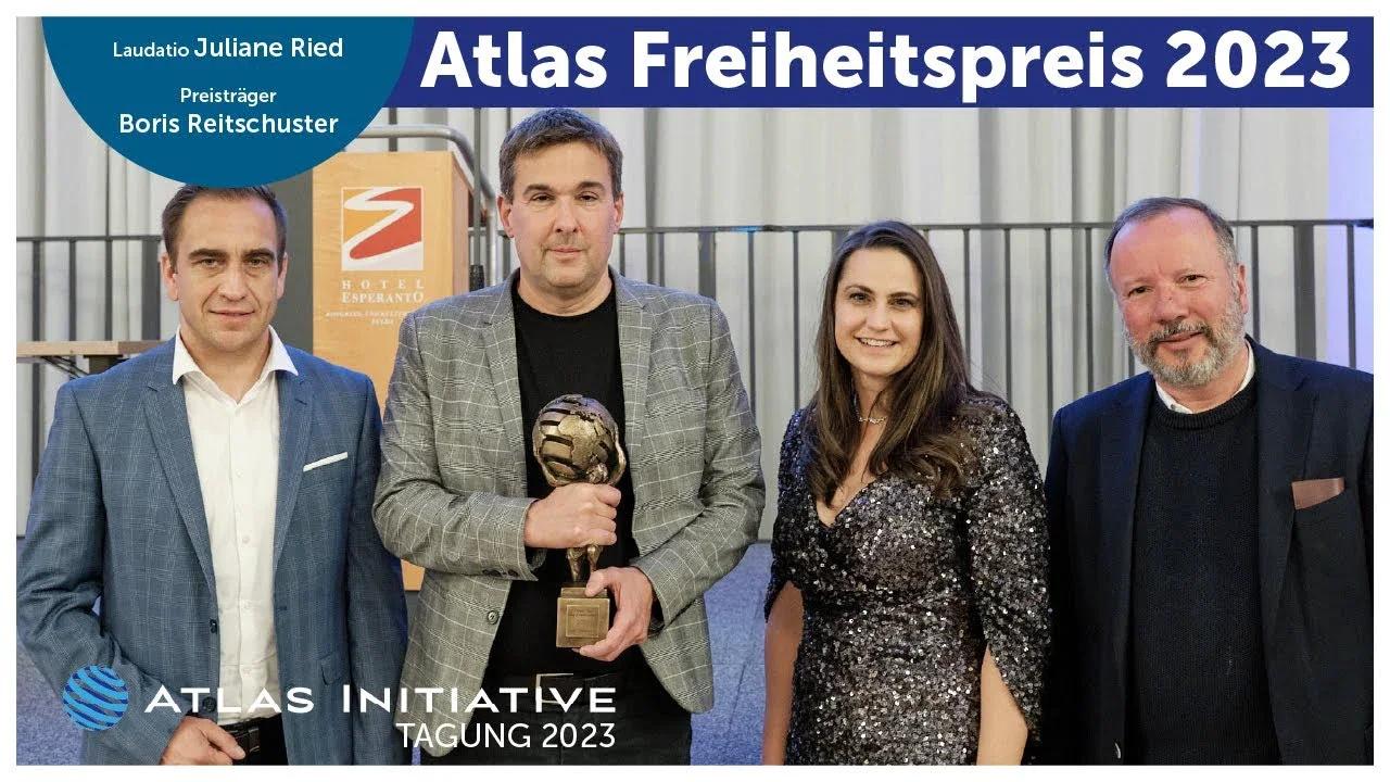 Laudatio für Boris Reitschuster – Atlas Freiheitspreis 2023@Atlas ...
