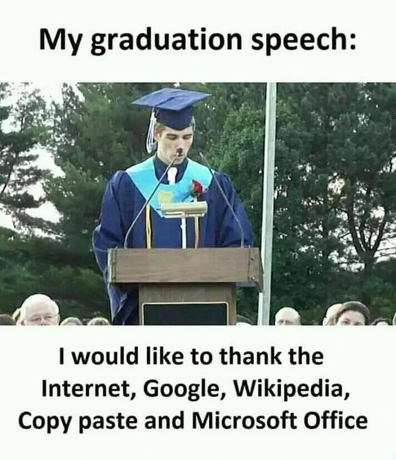 My Graduation Speech