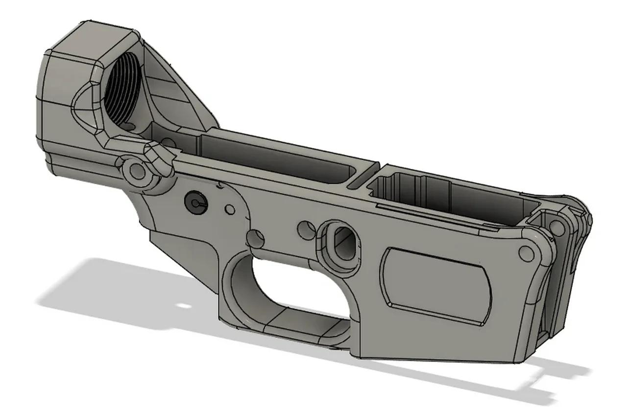 BETA: chonkey boi lower for mil spec upper, v6