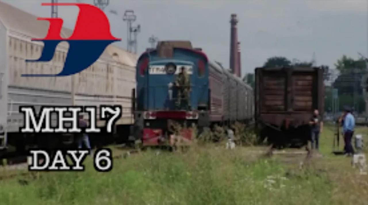 MH17 - 3 Weeks at the Crash Site [DAY6 JUL22]