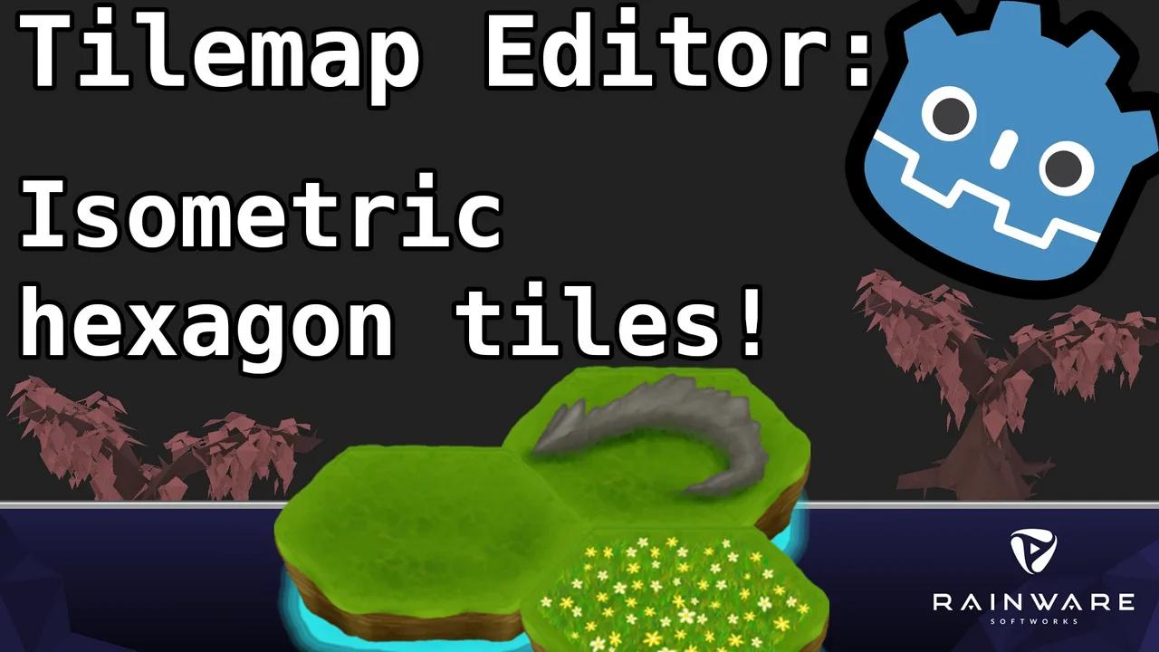 Working With Isometric Hexagon Tiles In Tilemap Godot 3 Beginner Godot Tutorial