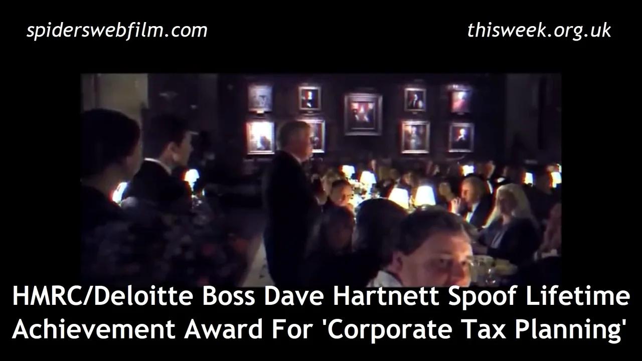 Great fun Non Violent Direct Action invading banquet to present fake ...