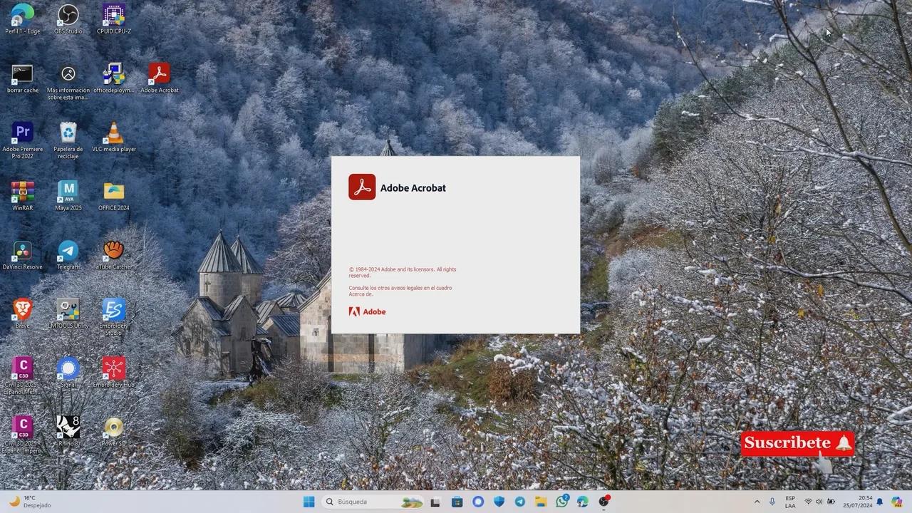 instalar ADOBE ACROBAT PDF 2024 FULL ACTIVADO. Ultima actualizacion!!