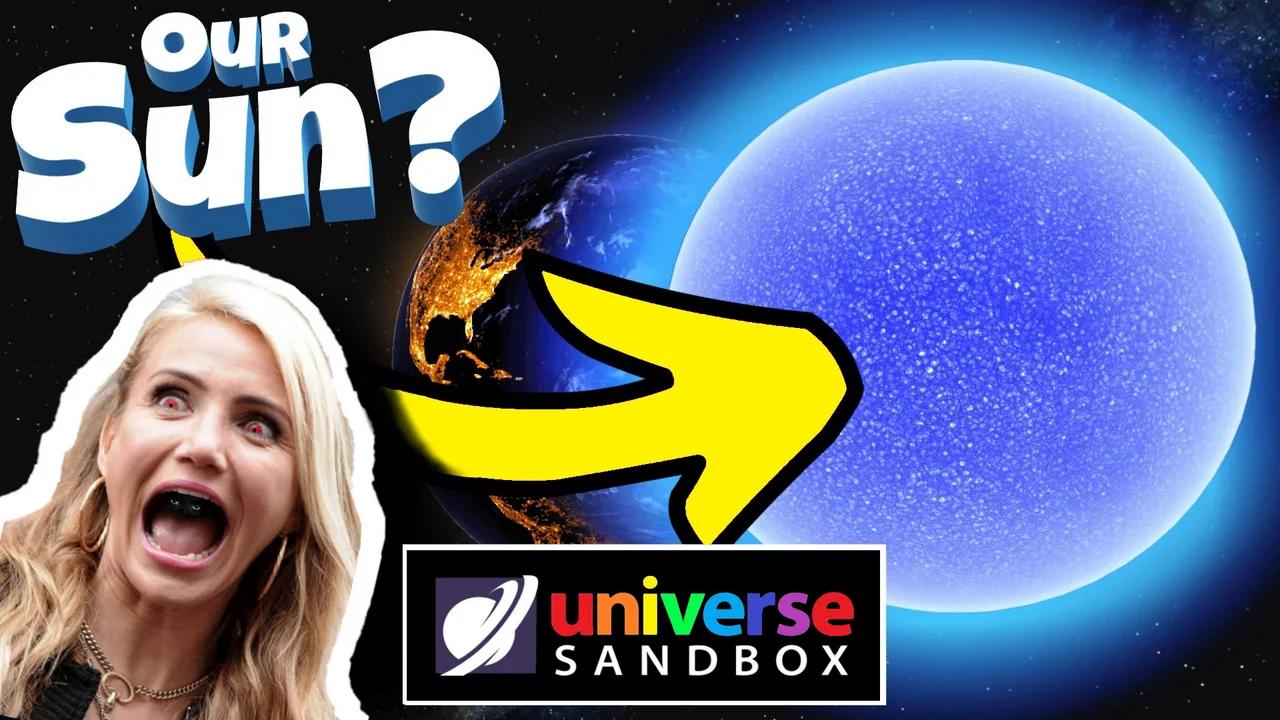 UNIVERSE SANDBOX - Can The EARTH Survive On The Feeble Light of Our SUN ...