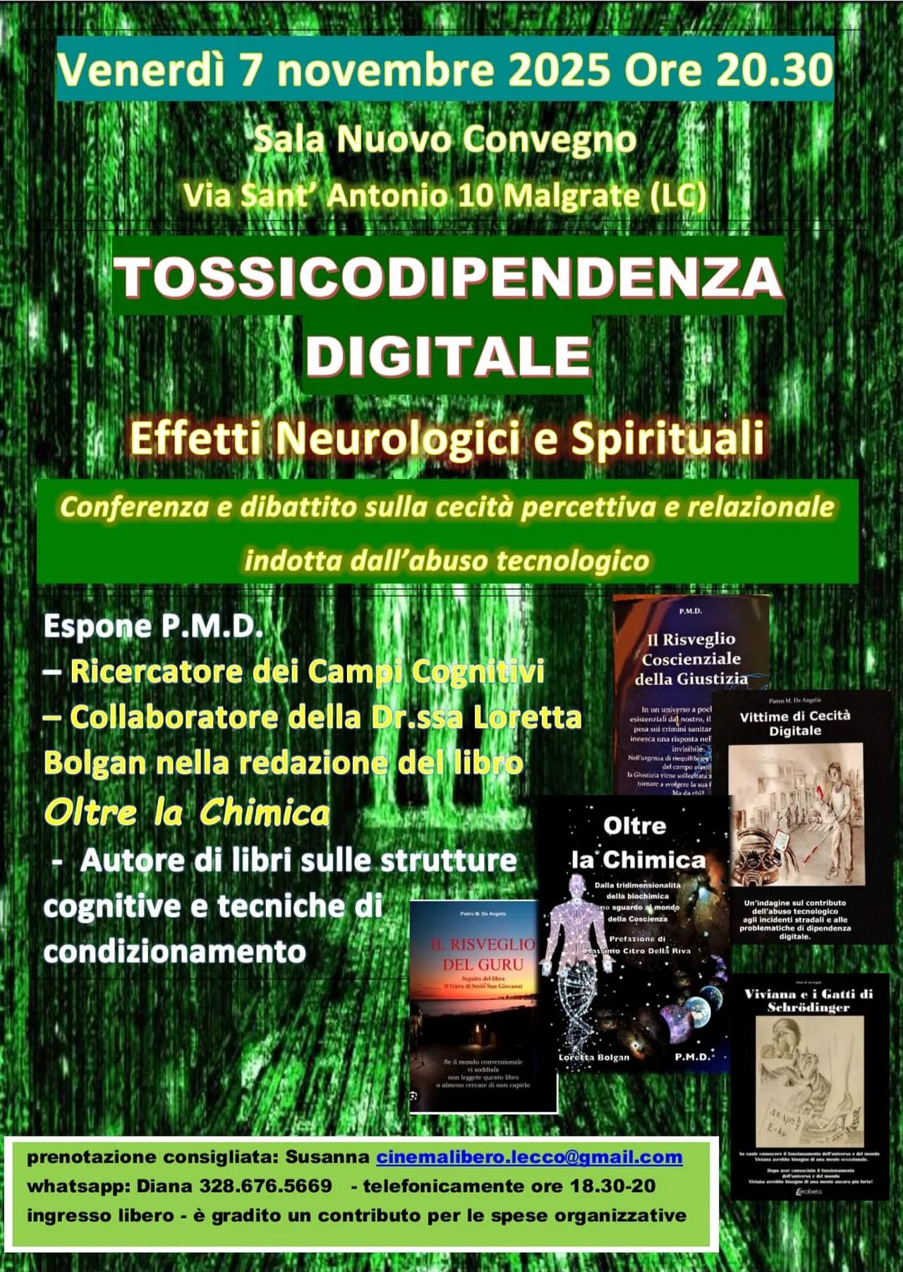 Pietro De Angelis - tossicodipendenza digitale