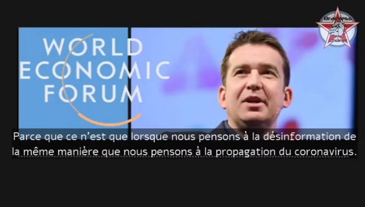 Le Forum Economique Mondial a recruté 110 000 censeurs de la "désinformation" sur les réseaux ...