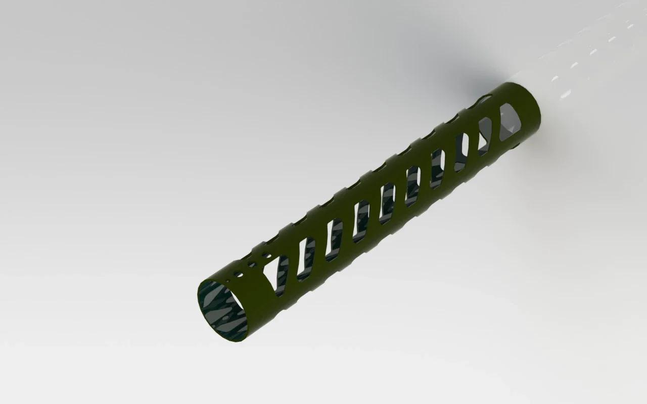 AR-15 free float tube body