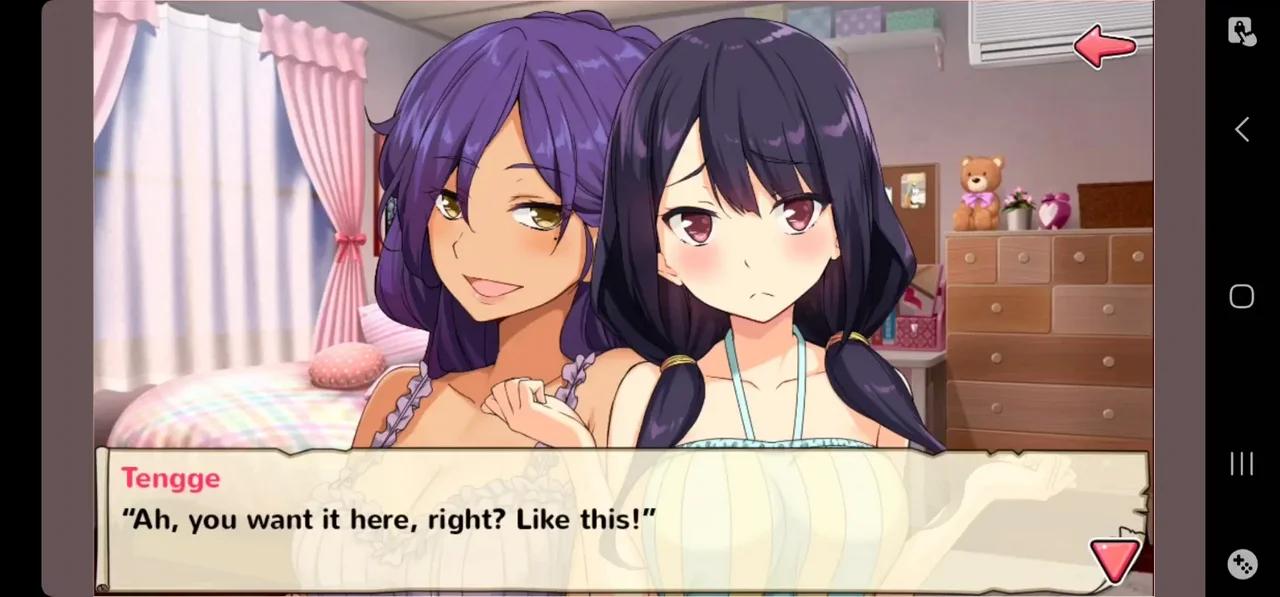 Moe! Ninja Girls - The Slumber Party (F/F) Implied Offscreen Spanking Scene