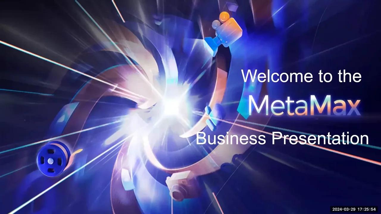 METAMAX ENGLISH PRESENTATION