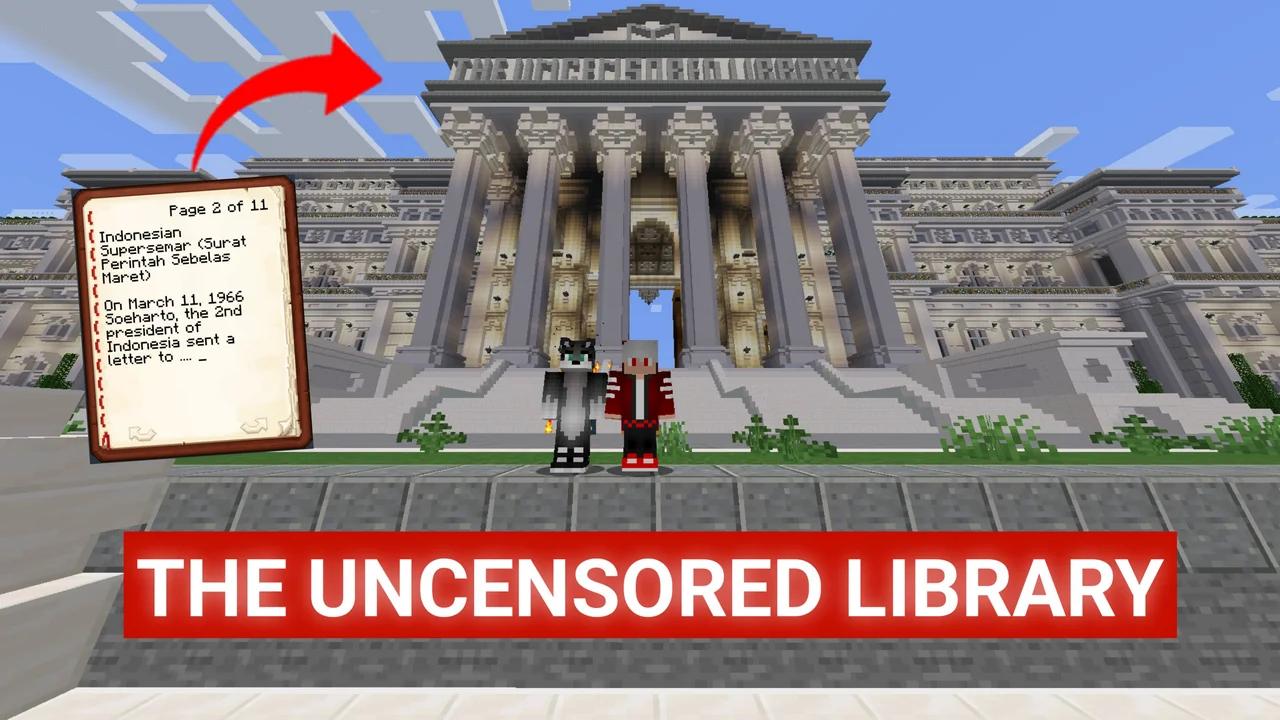 Aku Mengunjungi Perpustakaan Minecraft Paling Terlarang di Dunia - The ...