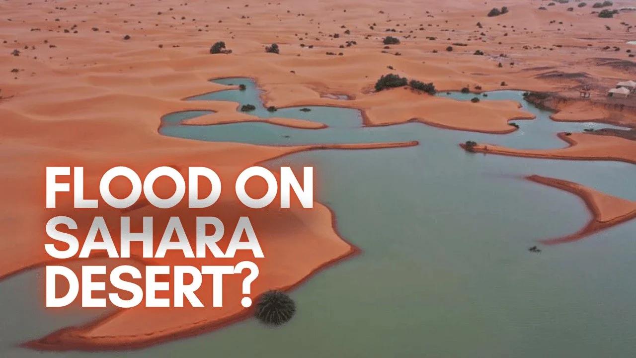 Sahara Desert Floods for First Time in Decades Scientists are PANICKING