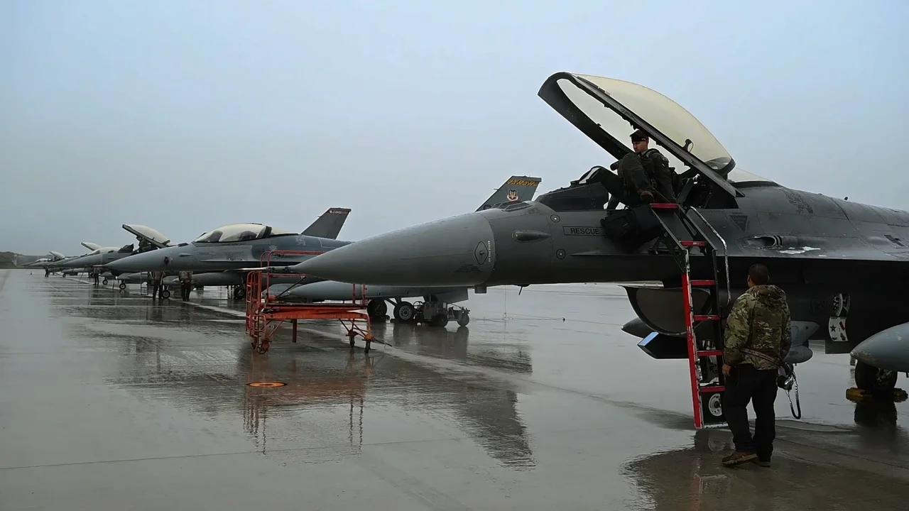 U.S. Air Force F-16 Fighting Falcons