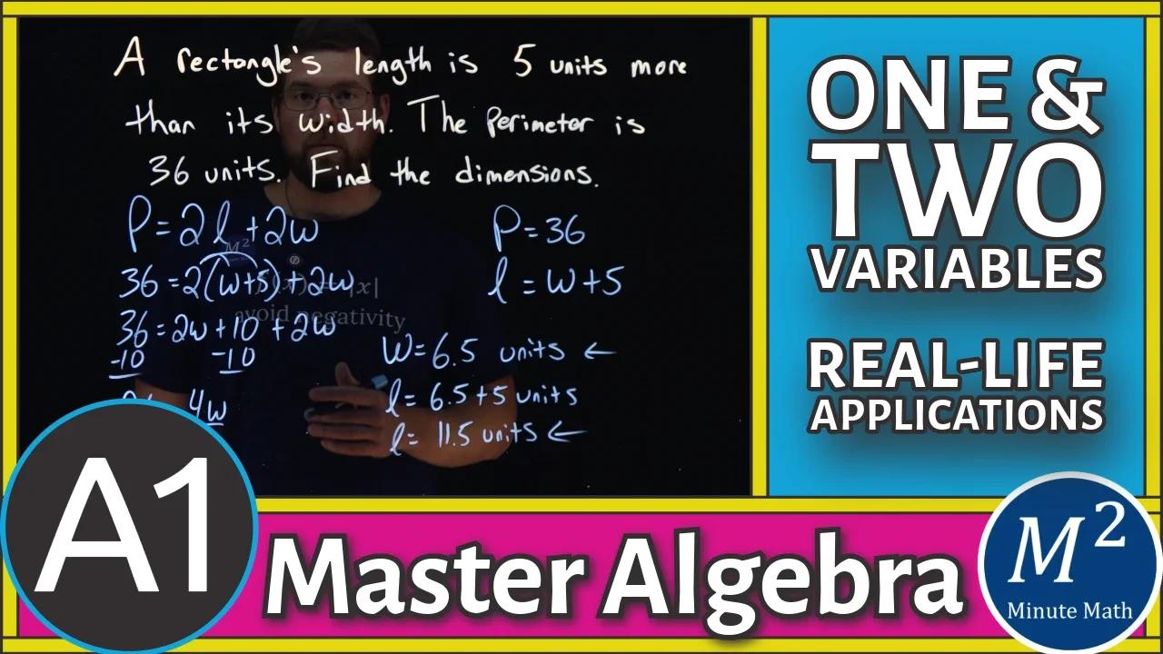 Mastering Linear Equations: Real-Life Applications in One and Two Variables