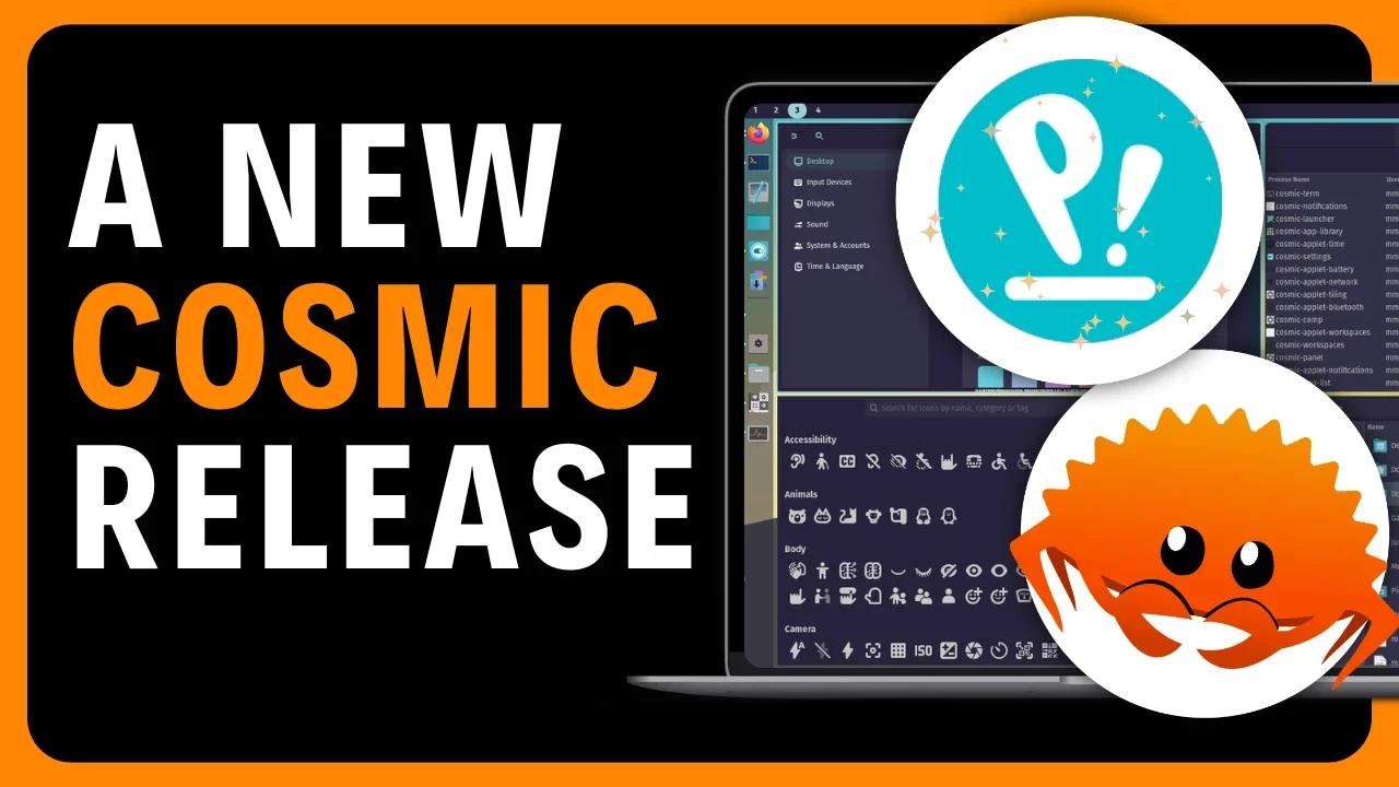Cosmic Desktop on Pop OS - A New Year Review of Alpha 5