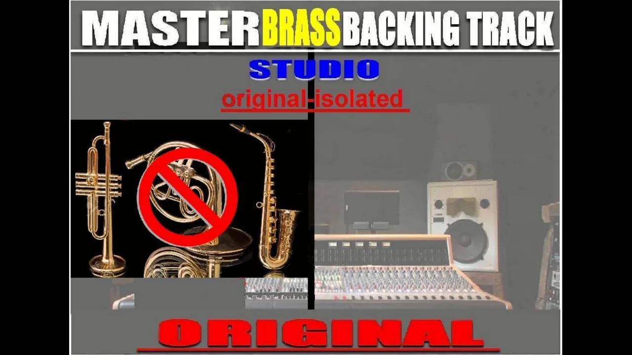 THE BEE GEES You should be dancing (BRASS Section Backing track)