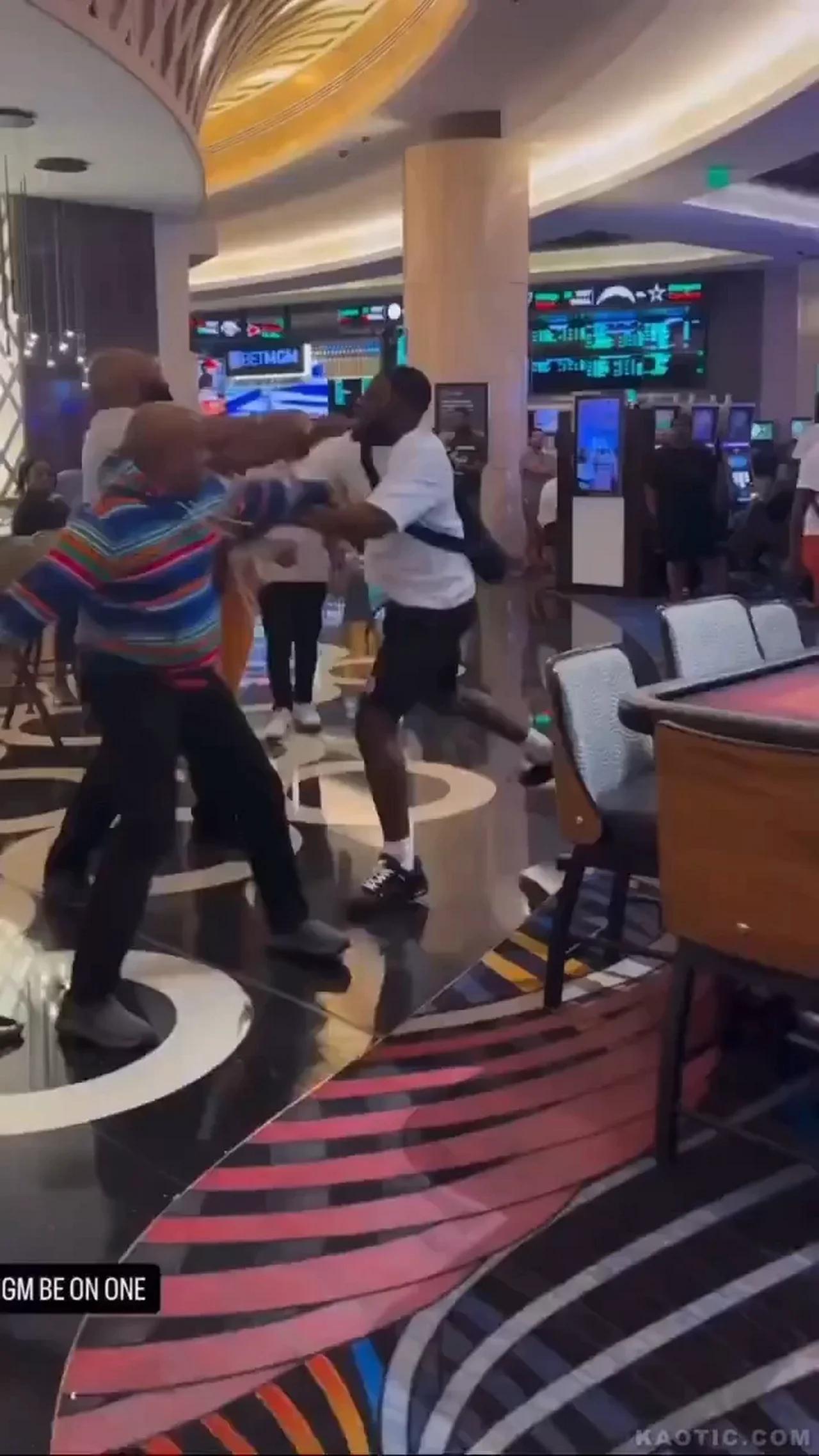 Fight at MGM Grand Las Vegas hotel