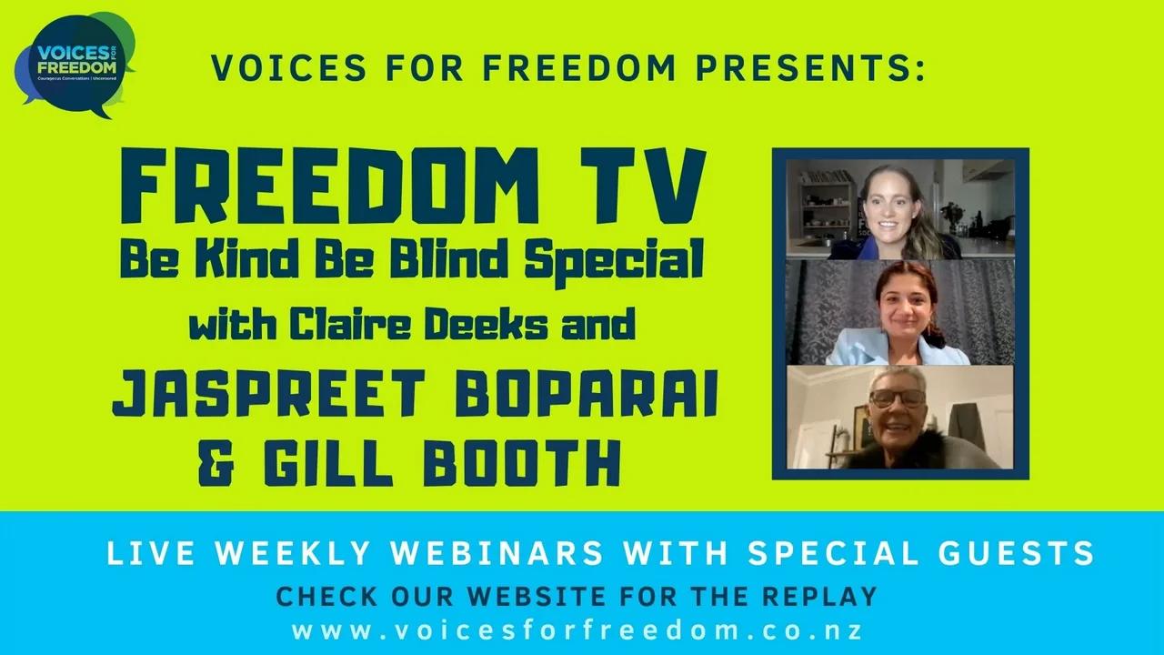 Be Kind Be Blind Special With Claire Deeks, Jaspreet Boparai and Gill ...