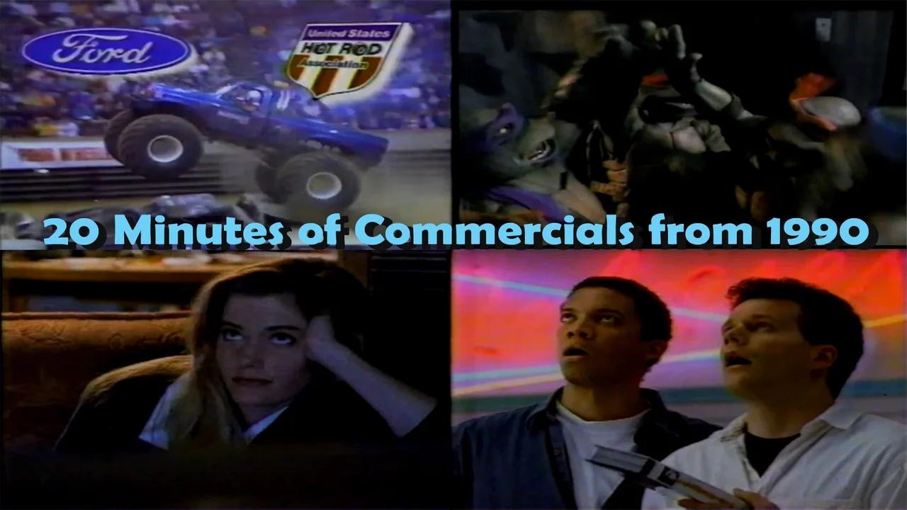 Commercials from 1990 - 20 minutes