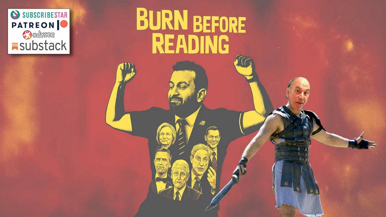 Charles Ortel in the First Amendment Forum – Burn Before Reading