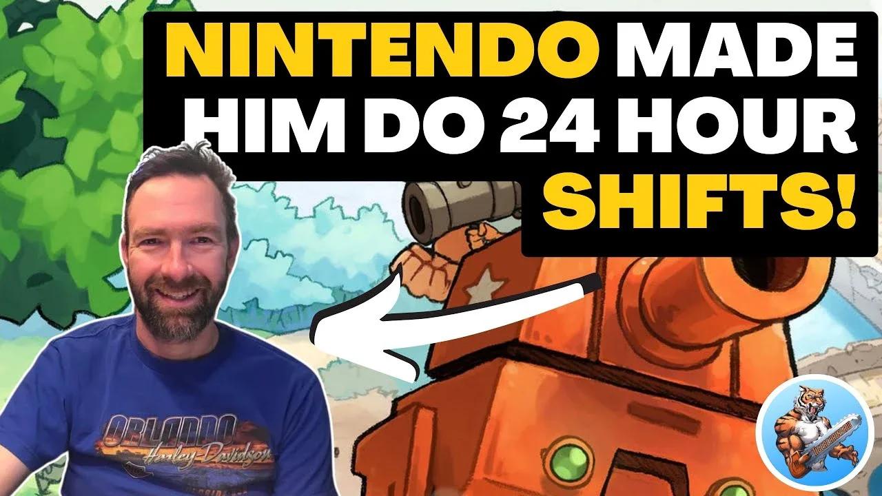 TC Interviews: Aaron Giddings, Nintendo Made Him WORK 24-Hour Shifts!