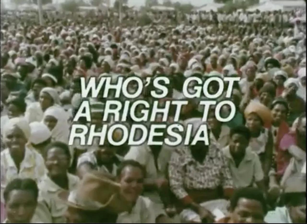 CBS News Special Report: Who's Got a Right to Rhodesia
