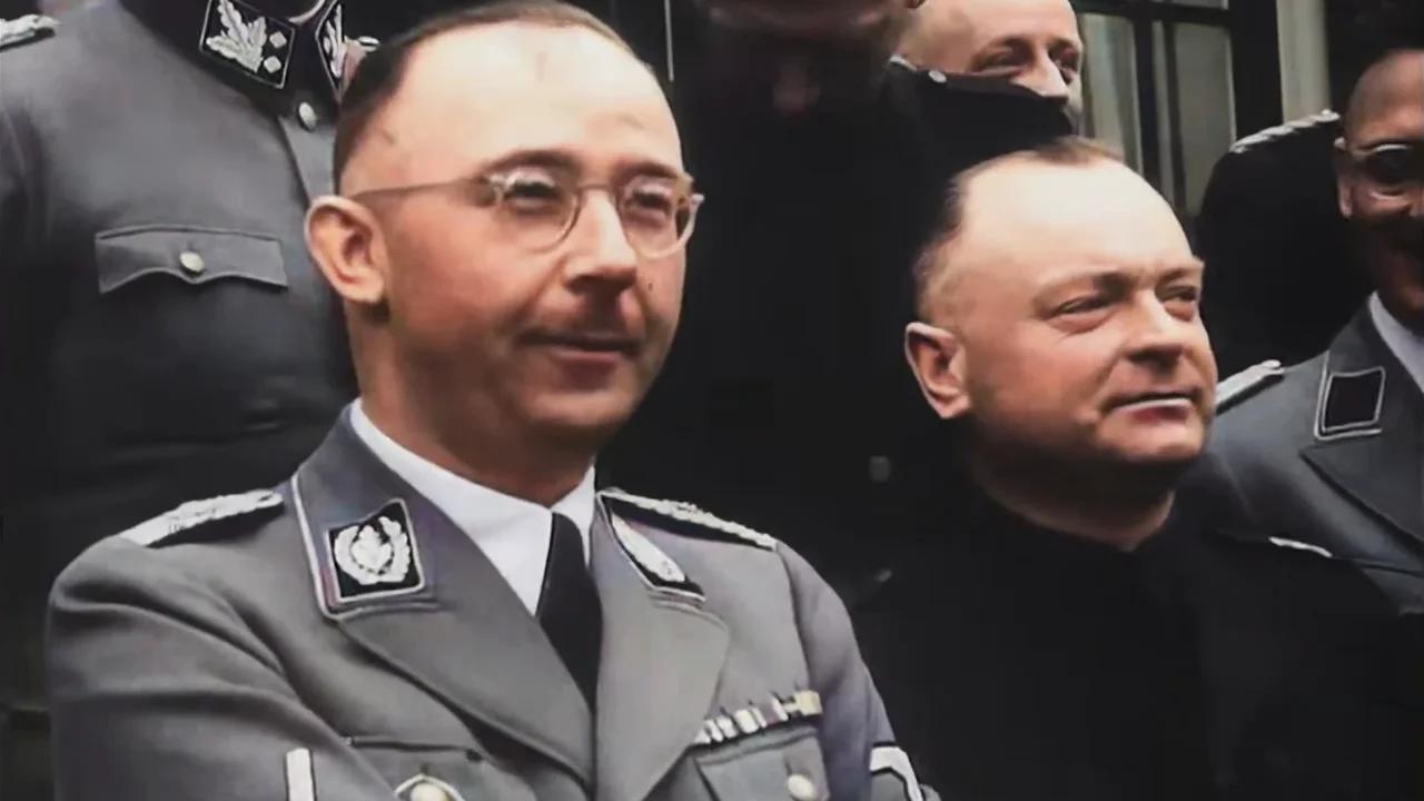 Heinrich Himmler's Visit to the Netherlands (May 19, 1942) HD Color