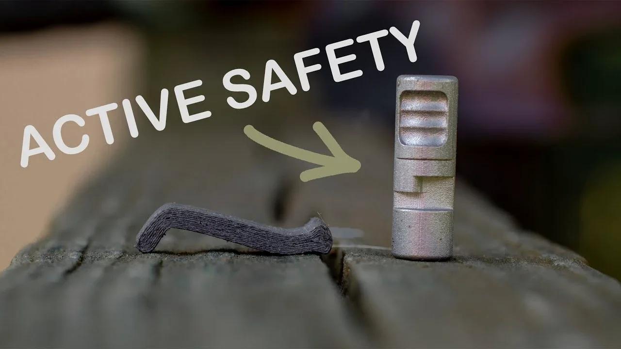 Hoffman Tactical just created a Push-Button AR15 Safety! With SAFE ...