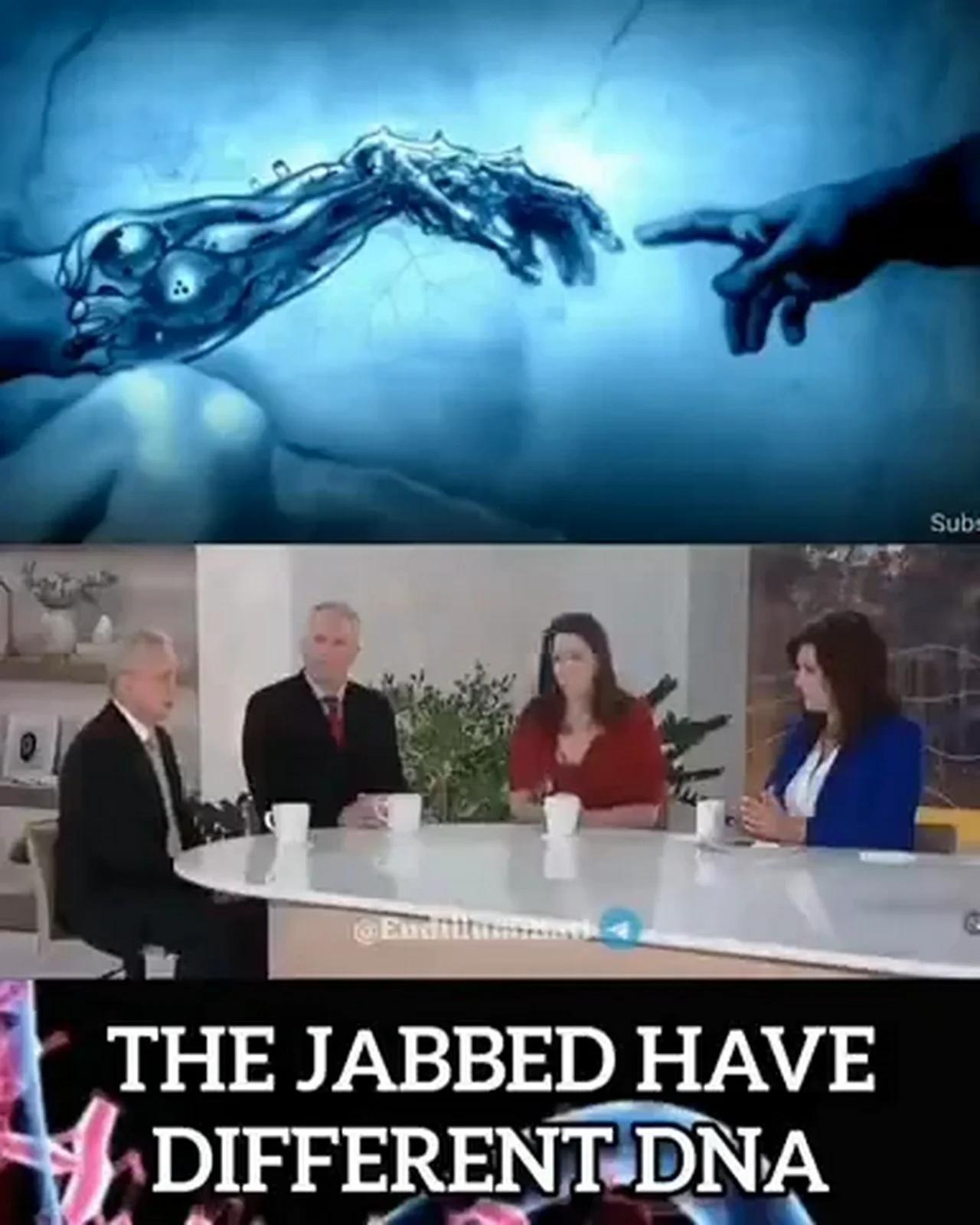 THE JABBED HAVE DIFFERENT DNA NOW