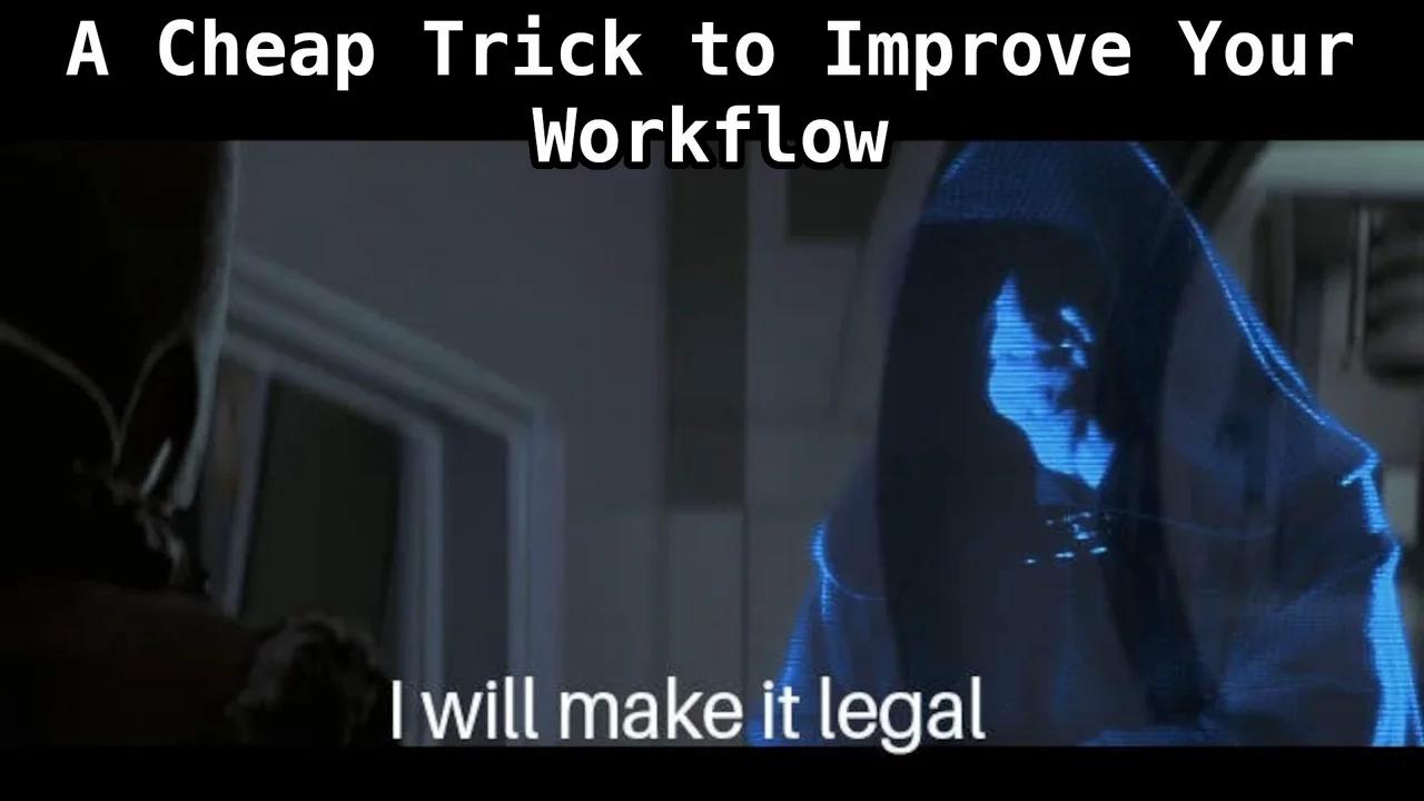 The Quick and Cheap Solution to Making Life Easier and Possibly Less ...