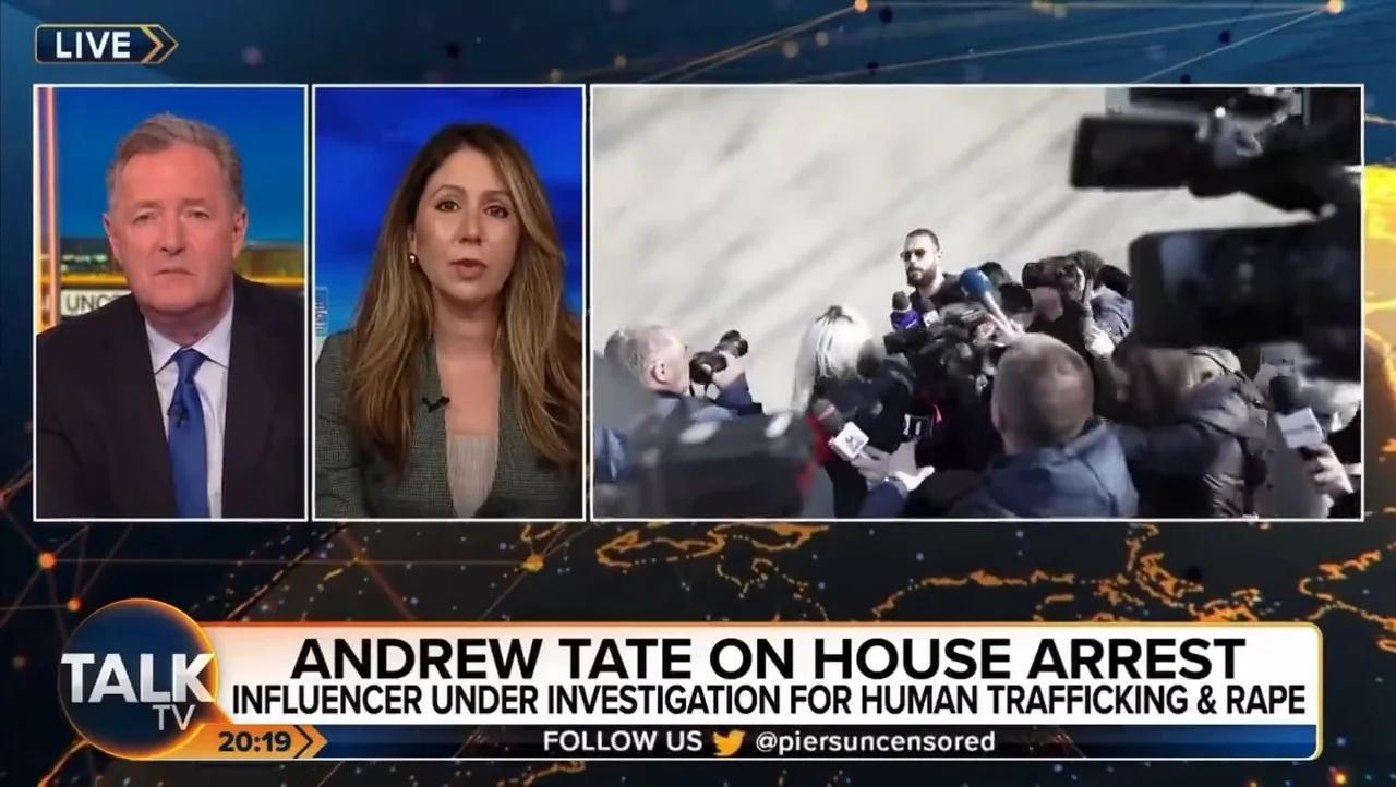 Andrew Tate's Lawyer Gives Update On Their Case In Piers Morgan Interview