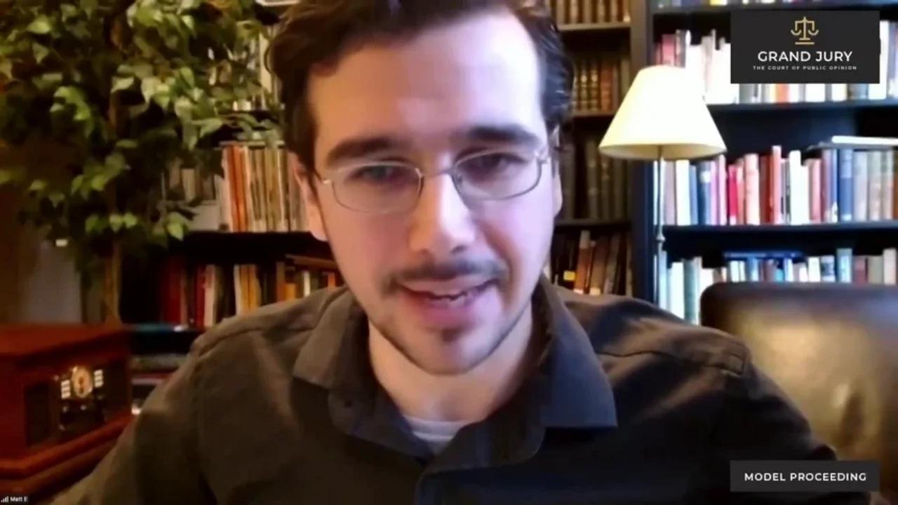 Matthew Ehret at Corona Grand Jury (Day 2): The British Hand Behind the ...