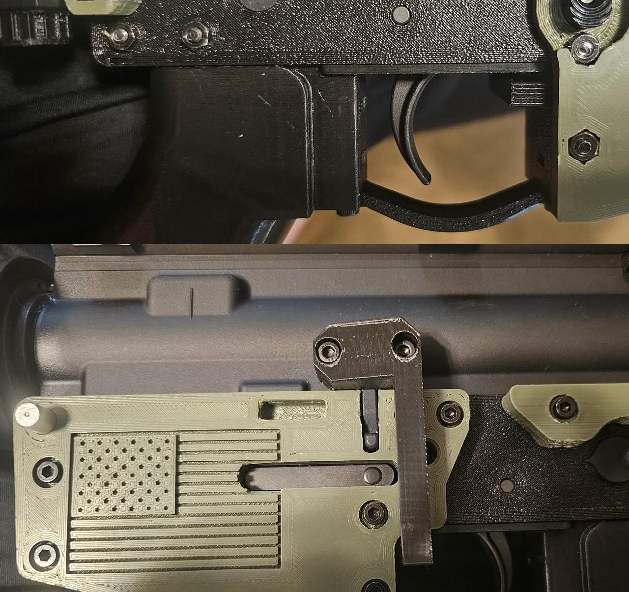 Bolt Catch Release Extender for Firebolt ar-15 lower