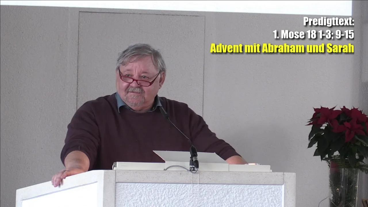 Advent mit Abraham und Sarah (ohne Lieder)