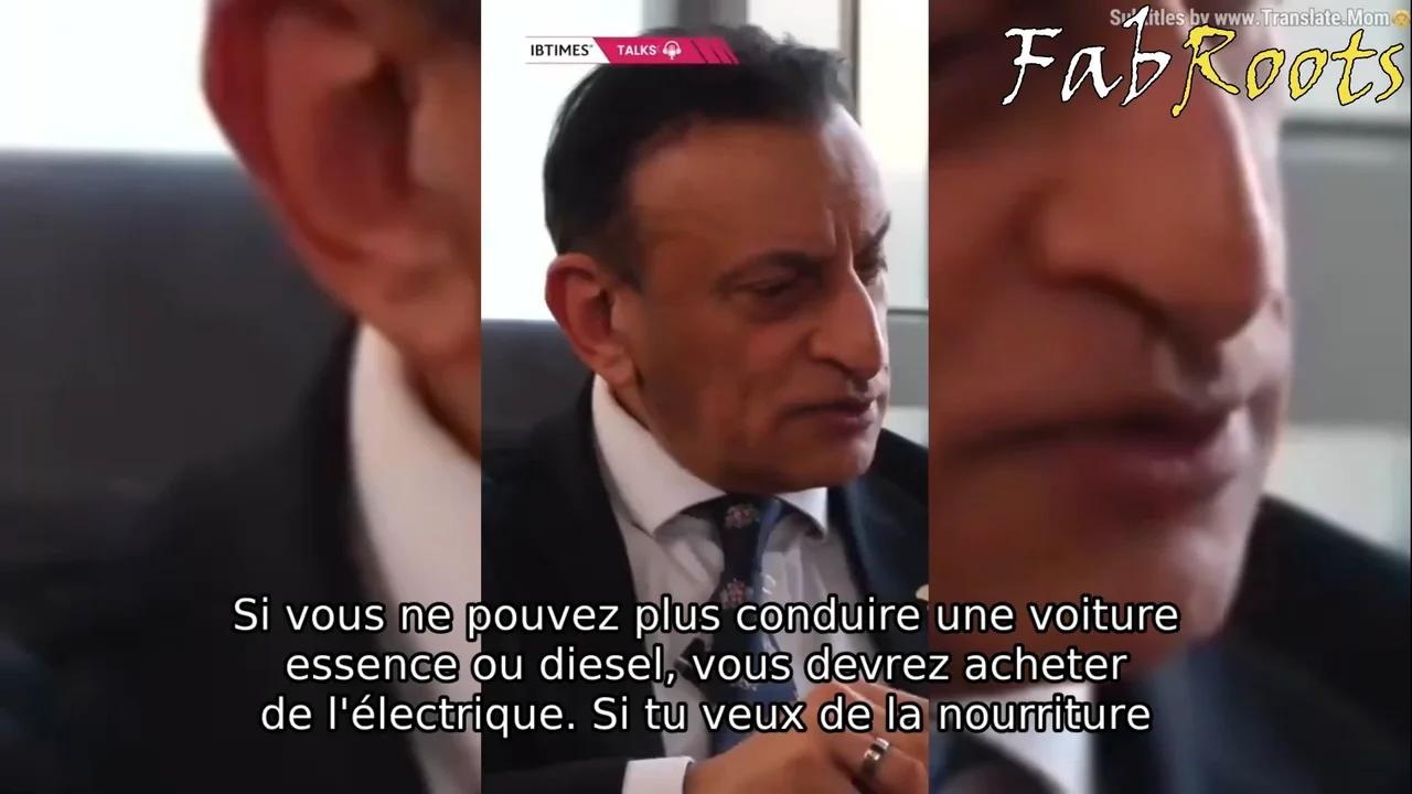 Le candidat à la mairie de Londres Shyam Batra évoque les 15-minute ...