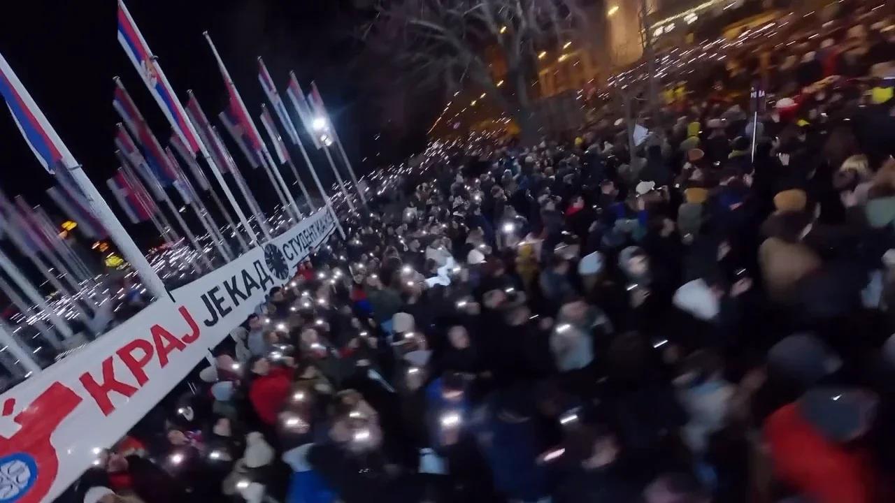 Serbia – Massive Student Protests - The End Is When The Student Says ...