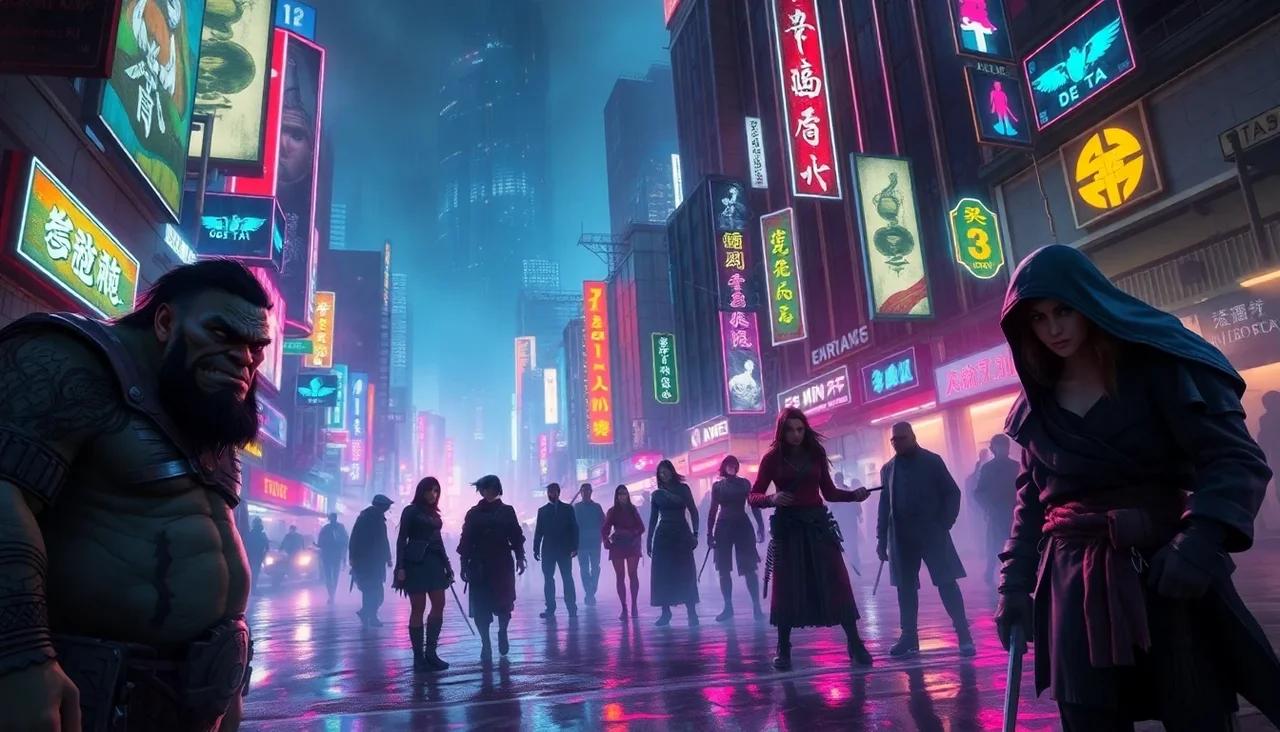 Why Shadowrun’s Neon Streets Outshine Cyberpunk 2077’s Empty Glitter: A ...