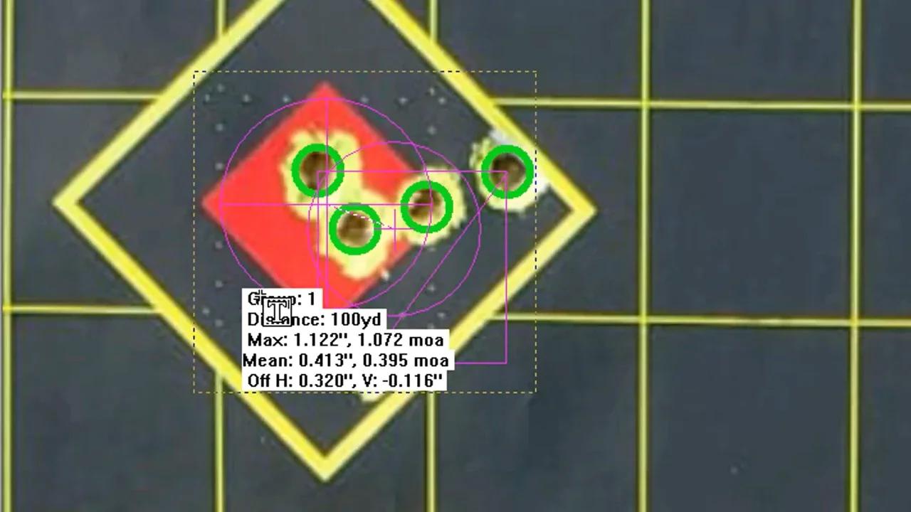 OnTarget Shot Group Calculator Demonstration