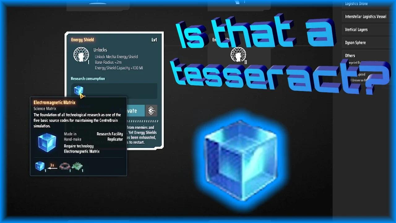 Is that a tesseract? / Dyson Sphere Program R1 E2